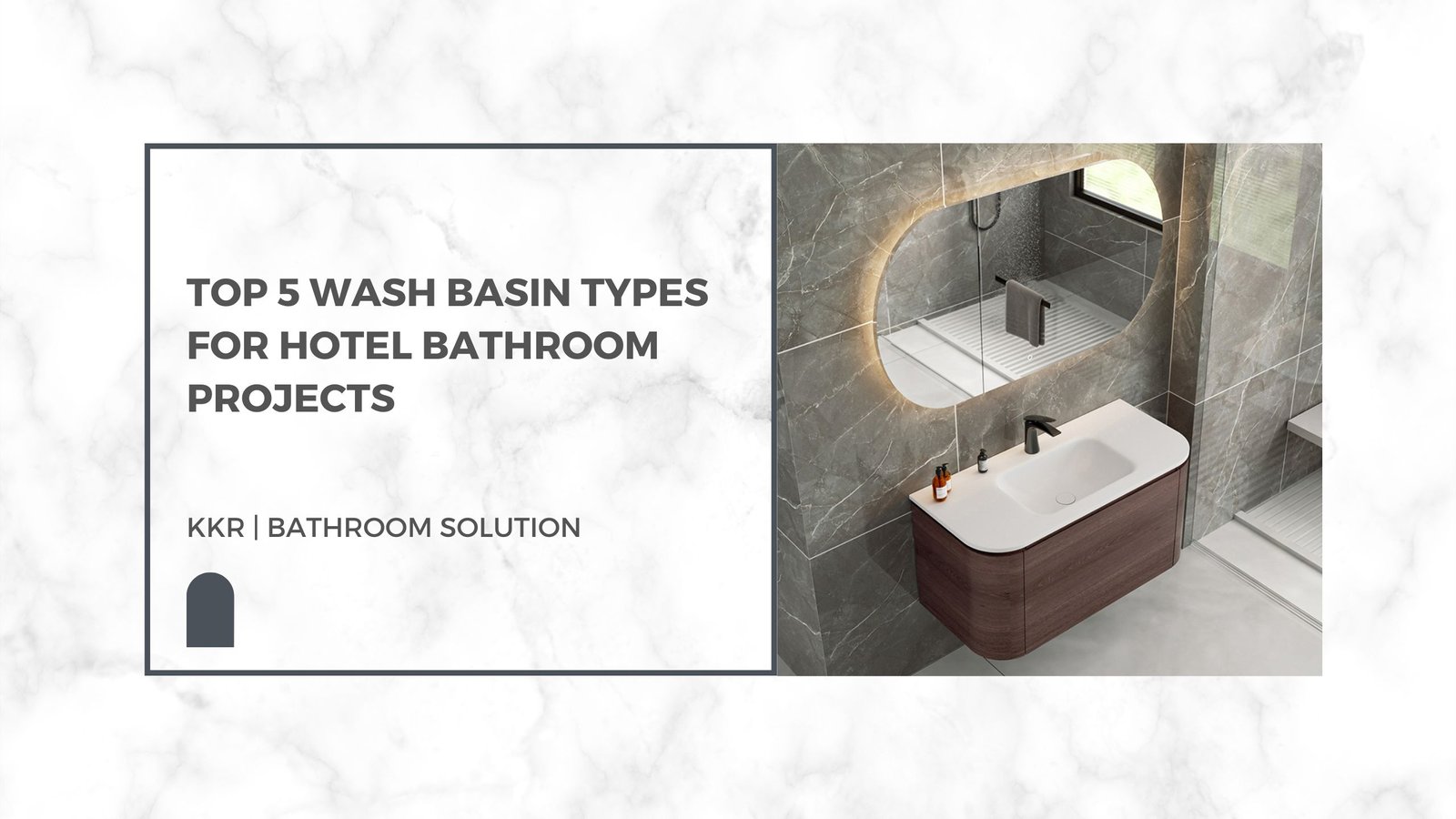 Top 5 Wash Basin Types for Hotel Projects | Solid Surface Options Included