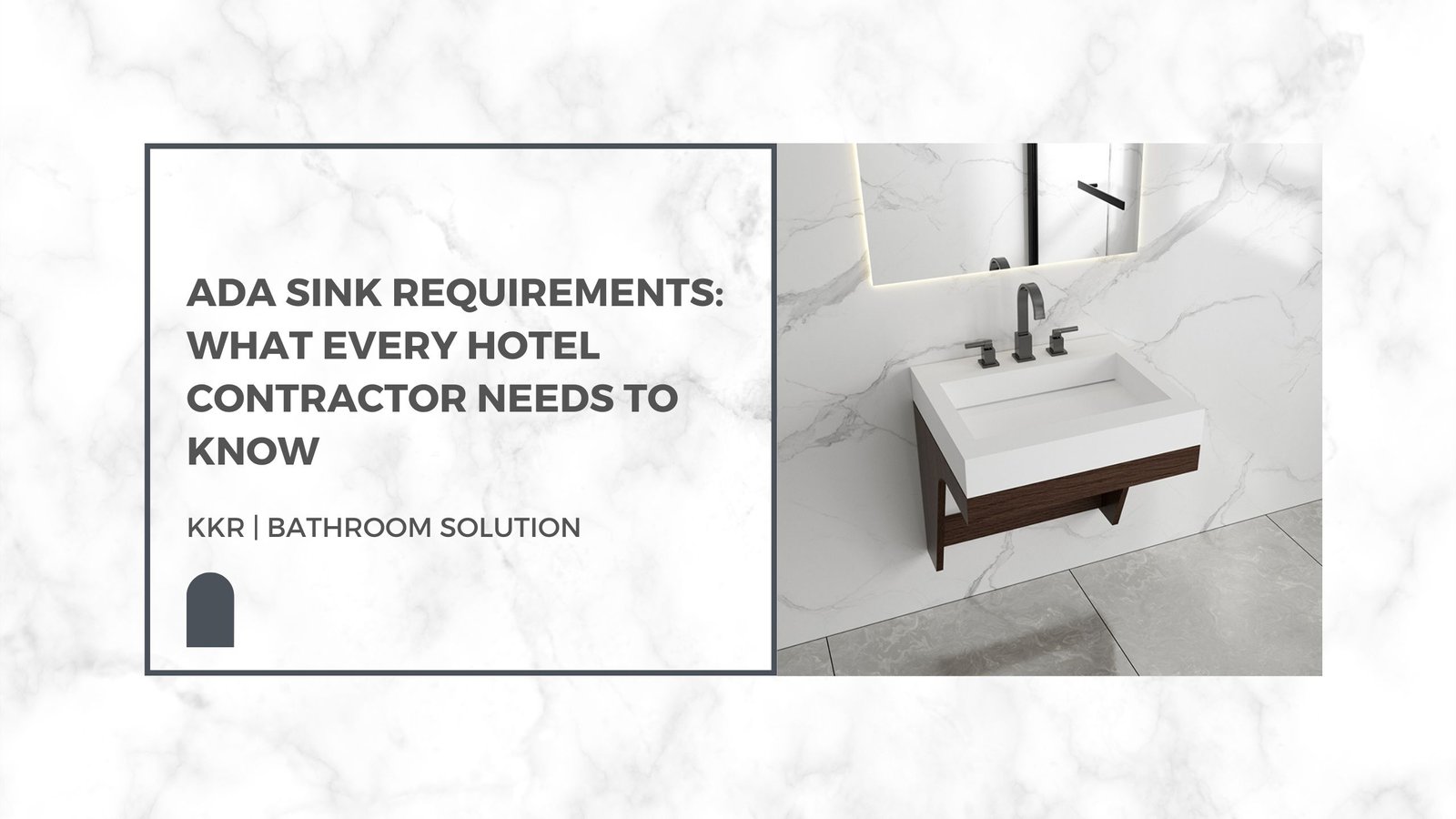 ADA Sink Requirements: What Every Hotel Contractor Needs to Know